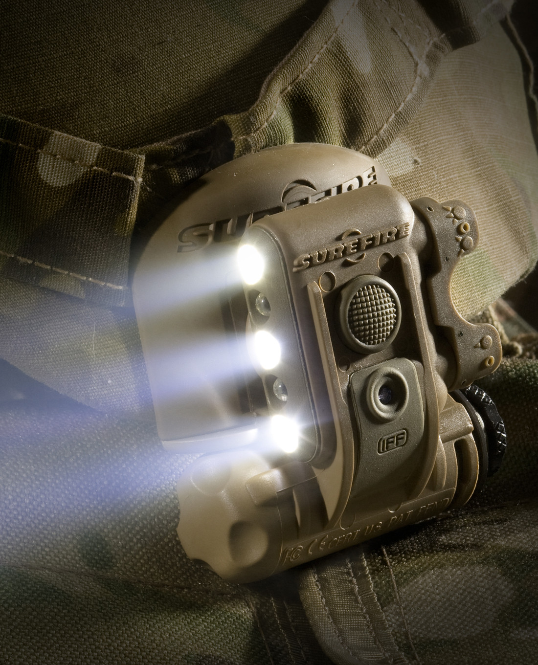 SureFire Helmet Light Infrared/White/IFF - HL1-B-TN - TACWRK