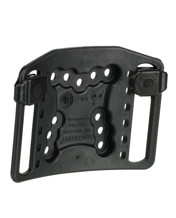 Blackhawk! Belt Loop Platform with Screws Black - 45410901BK - TACWRK
