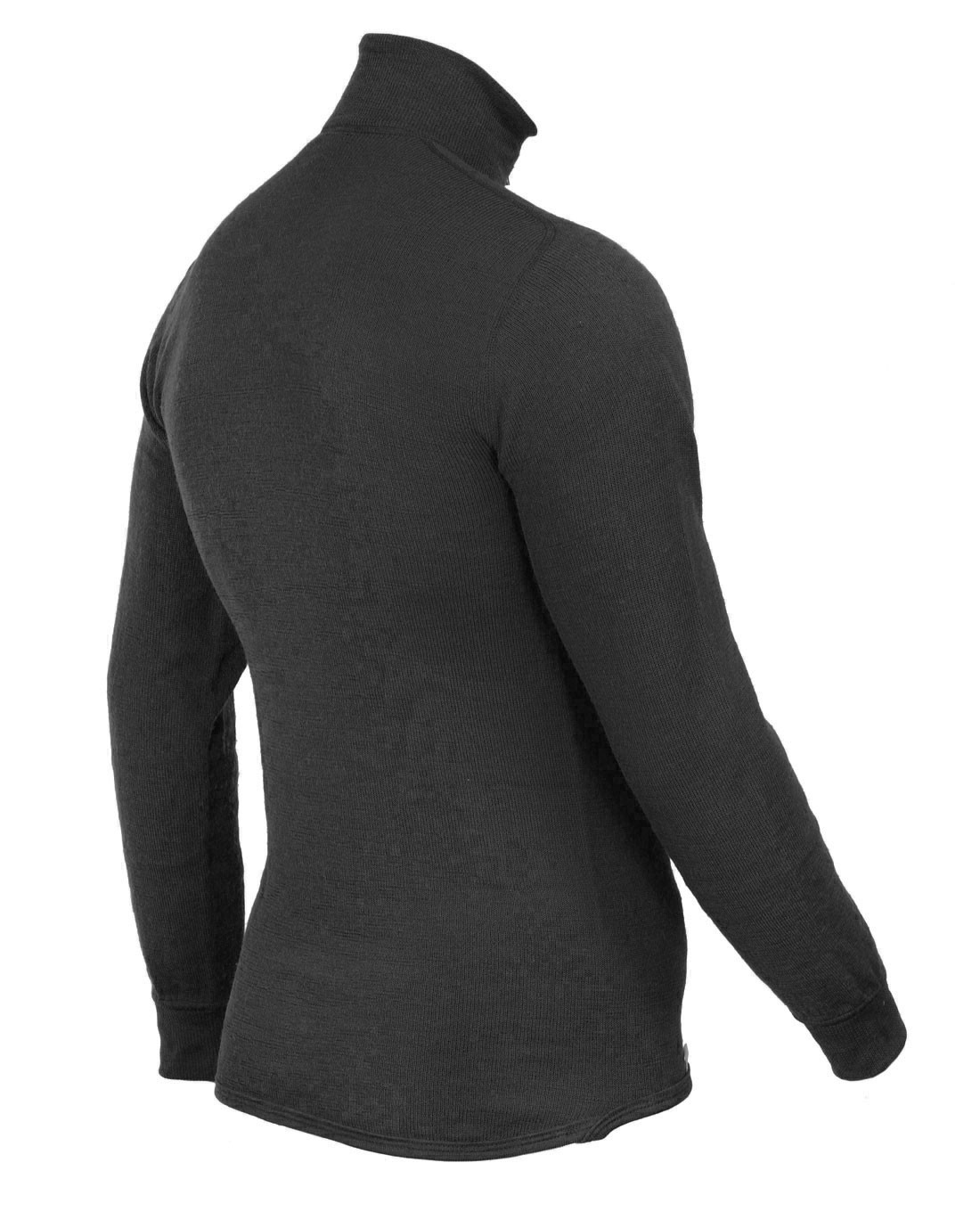 Woolpower Turtleneck 200 Black Schwarz - 722200 - TACWRK