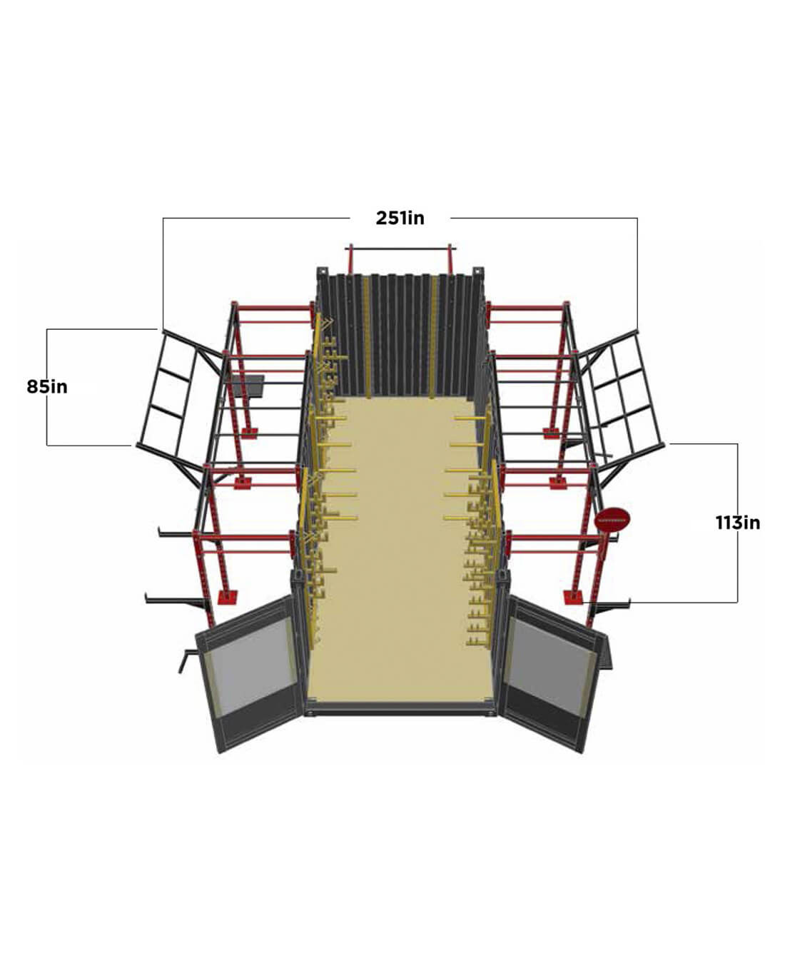 BeaverFit FOB 20 Fitness-Container - BF-FOB20 - TACWRK