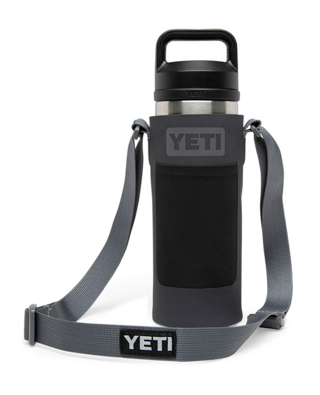 YETI Rambler Bottle Sling Small Charcoal - SKU-420-Charcoal Small - TACWRK