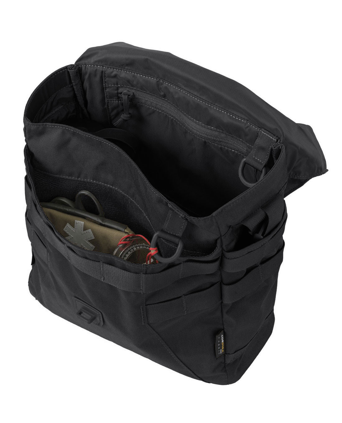 Helikon Tex Bushcraft Haversack Bag Cordura Black Schwarz - TB-HVS-CD ...